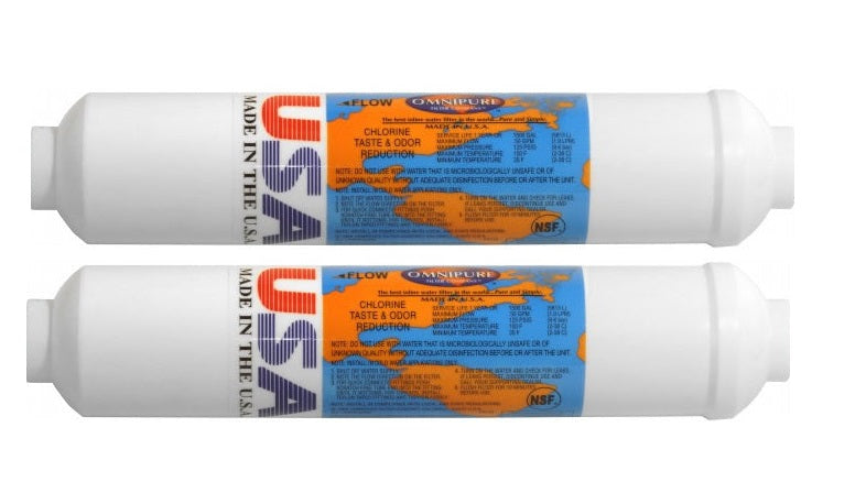 Omnipure - K2548 - 10" x 2" Remineralization Filters - Calcite Inline ...