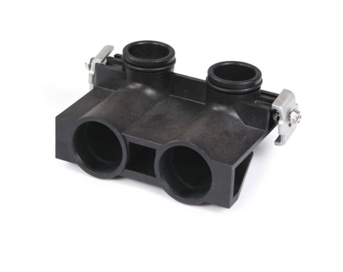 Fleck (19620-01) Right Angle Yoke Assembly 90 degree with O-rings, Cli ...