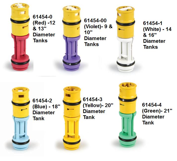 Fleck (61454-00) Injector #00 Violet for 7000 SXT - for 9" - 10" diame ...