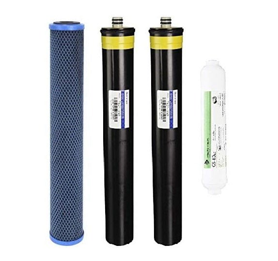 GE Merlin Reverse Osmosis Replacement Filter Set for 750 GPD Reverse O ...