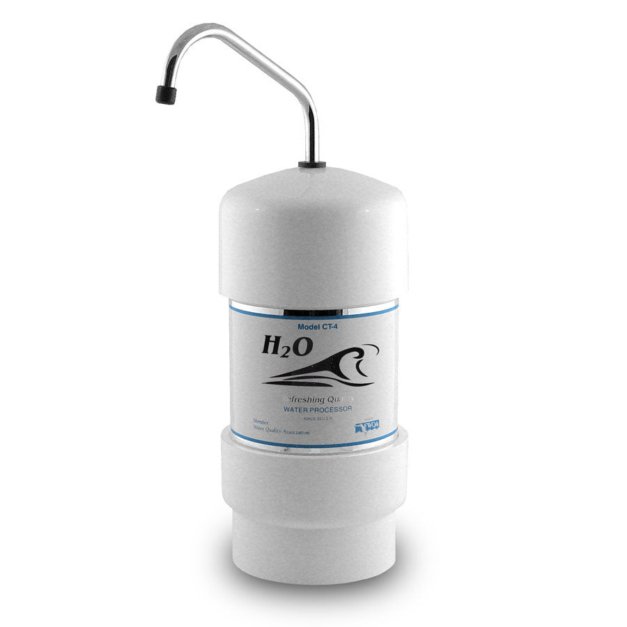 H2O INTERNATIONAL COUNTERTOP-(H2O-CT-4) Five-Stage Counter Top Filter ...