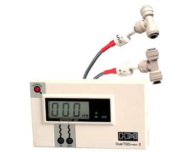 HM Digital (DM-2) Industrial Inline Dual TDS Meter/Monitor; 1/4'' JG ...