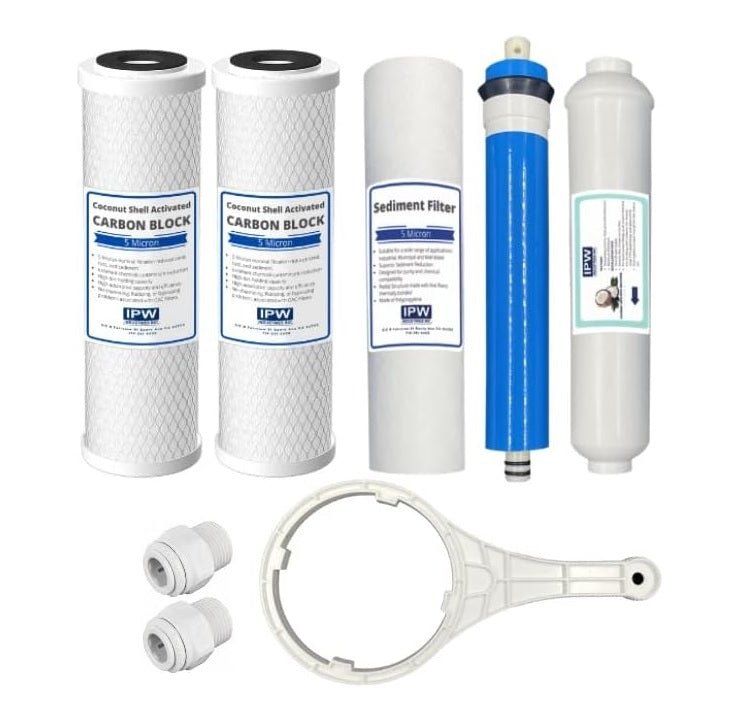 IPW Industries Inc - Compatible ERO 5 pc Reverse Osmosis Filters 1 Yea ...