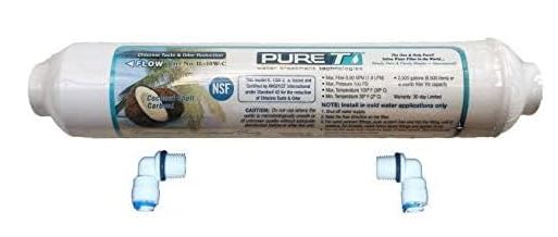 IPW Industries Inc-Inline Granulated Activated Carbon Filter 10" with ...