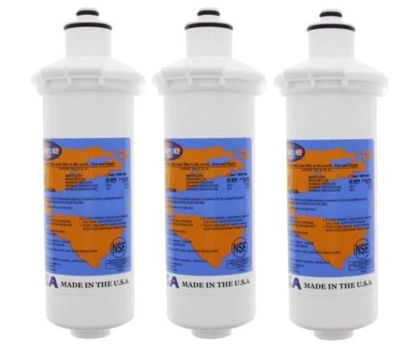 Omnipure - E5455 - 8" x 2.5" E-Series Mixbed DI Filter - TDS Reduction ...
