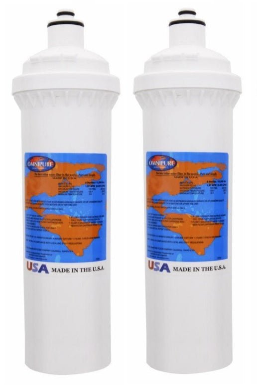 Omnipure - ELF 1M-P - 12.5" x 4" ELF-Series 1 Micron Carbon Block & Ph ...