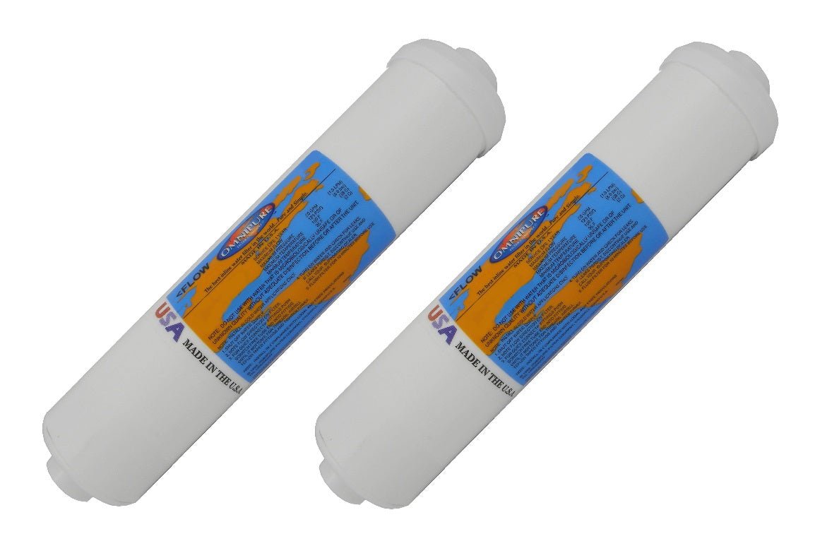 Omnipure - K5640 - 12" x 2.5" T40 GAC Coconut Carbon Inline Filter ...