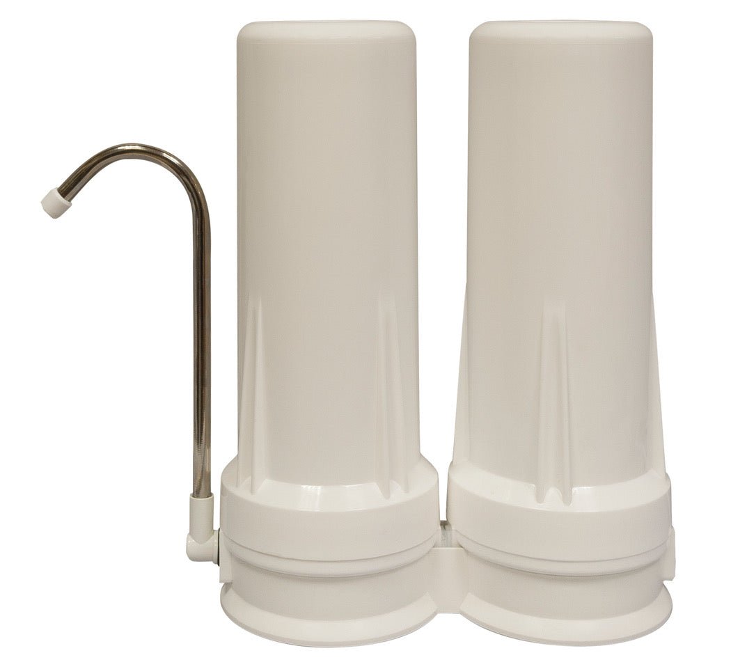 QMP USA (QMP603) Two Stage Countertop Water Filter System – Isopure Water