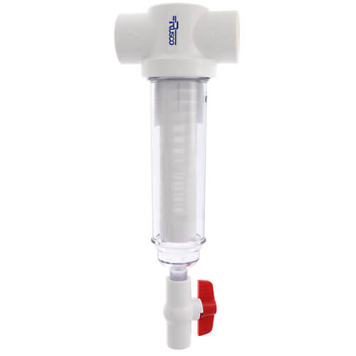 Rusco 2" Spin-Down Filter with Flush Valve | Isopure Water