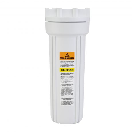 Watts-FH4200WW12 Flowmatic White Filter Housing Std 10 in With 1/2 in ...